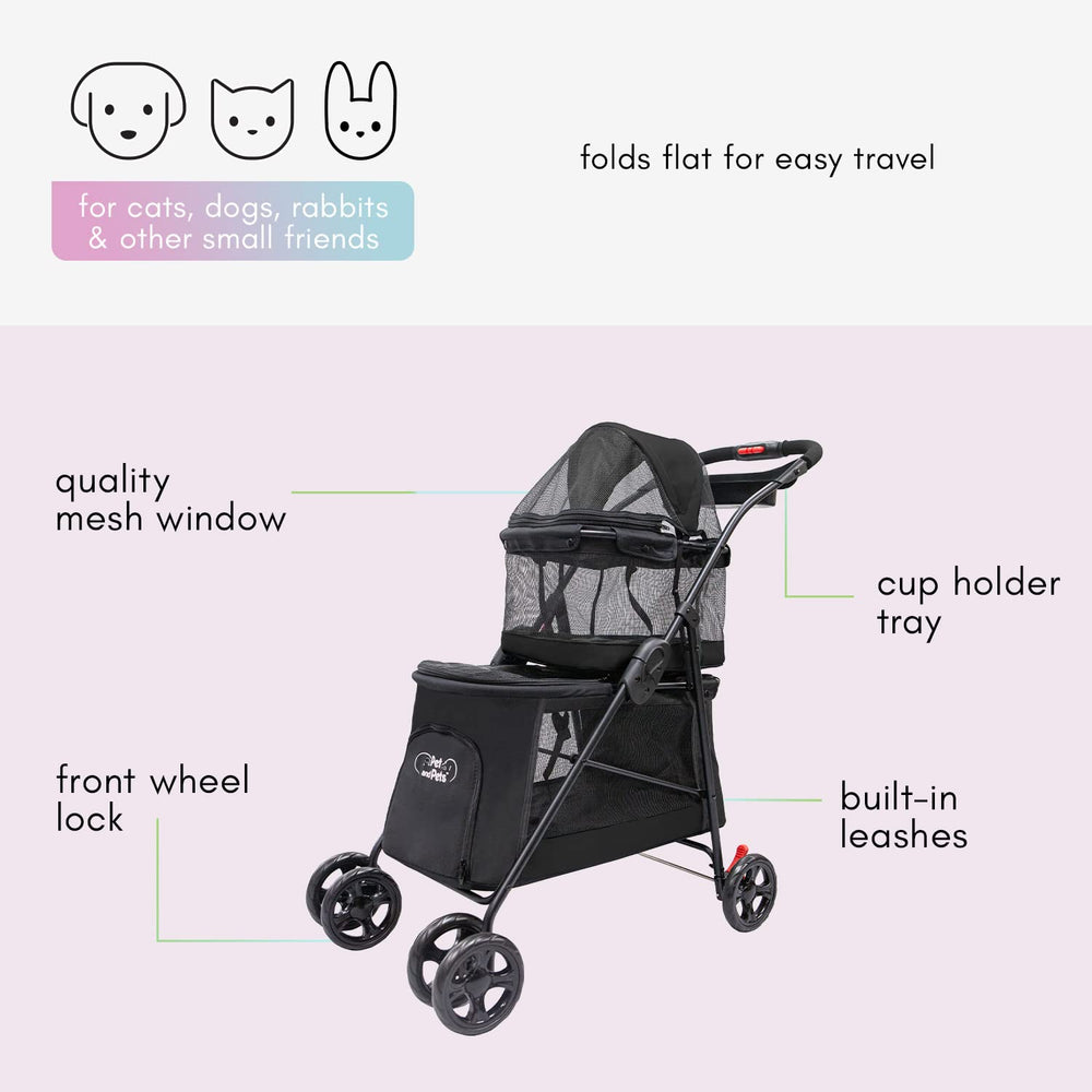 Double Decker Pet Stroller – Eco Trade Company