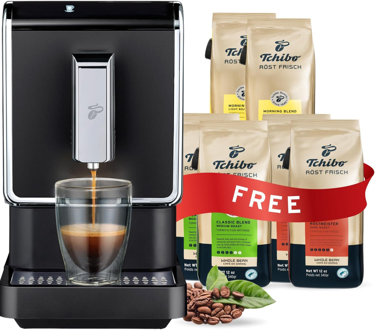 Single Serve Coffee Maker, Automatic Espresso Coffee Machine, Built-in ...