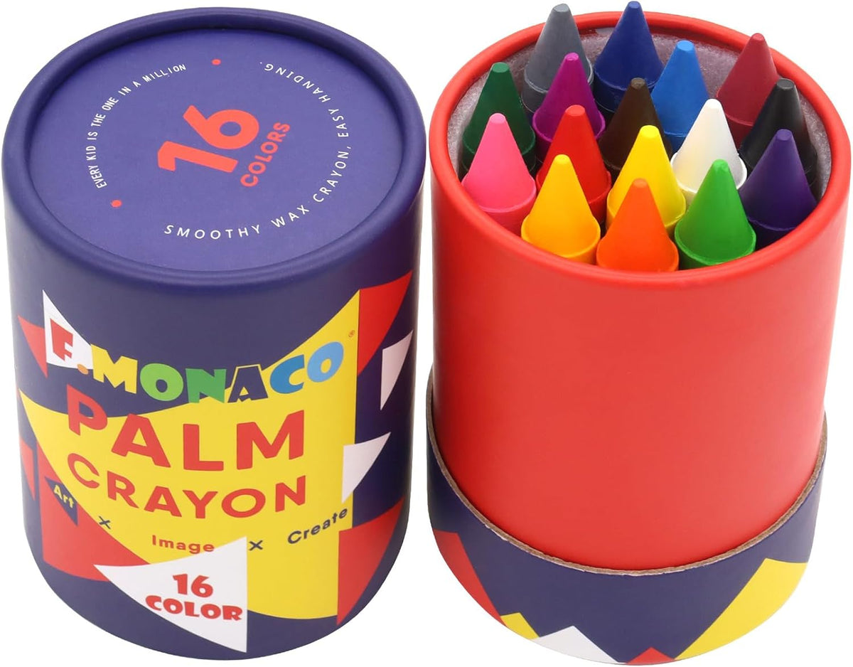 Jumbo Crayons for Toddlers, Non Toxic Easy to Hold Large Crayons for ...