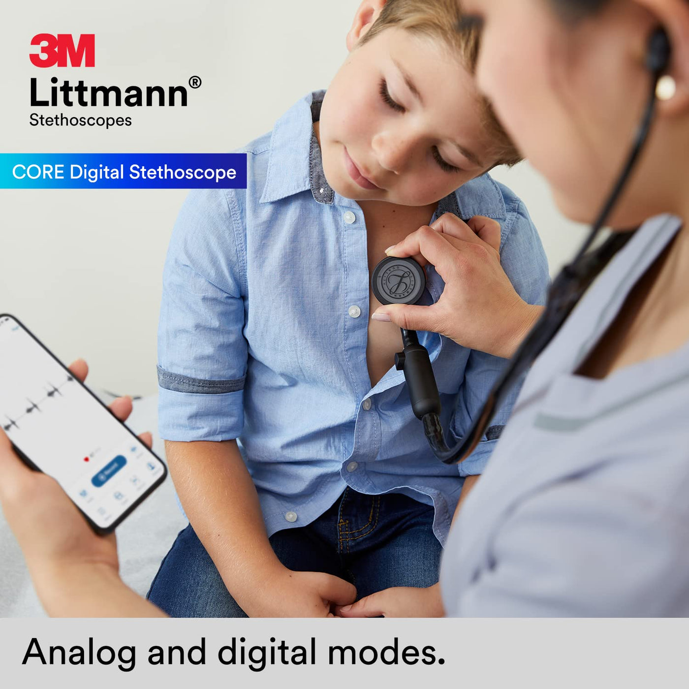 Digital Stethoscope, Advanced Up To 40x Amplification, Active Noise Ca ...