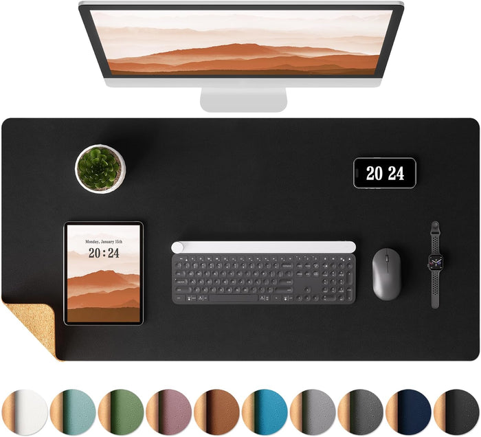 Eco-Friendly Office Desk Mat Non-Slip PU Leather – Eco Trade Company