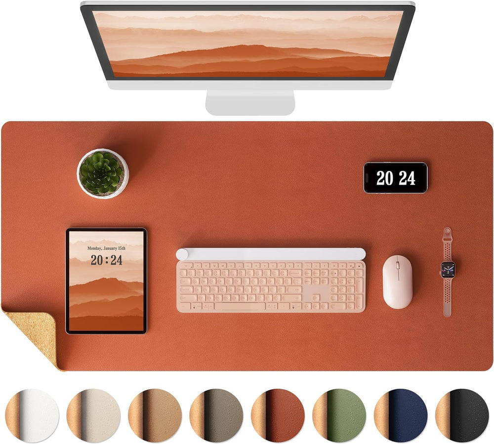 Eco-Friendly Office Desk Mat Non-Slip PU Leather – Eco Trade Company