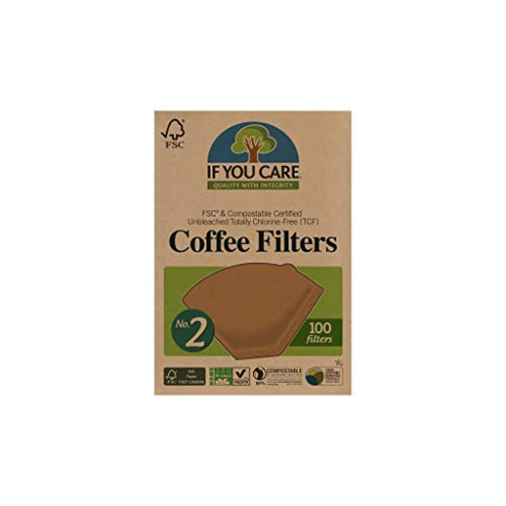 Biodegradable Coffee Filters, 100-Count Boxes - Pack of 12 – Eco Trade ...