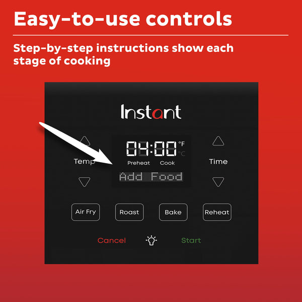 5-Quart Single Basket 4-in-1 Air Fryer Oven with Clearcook Window – Eco ...
