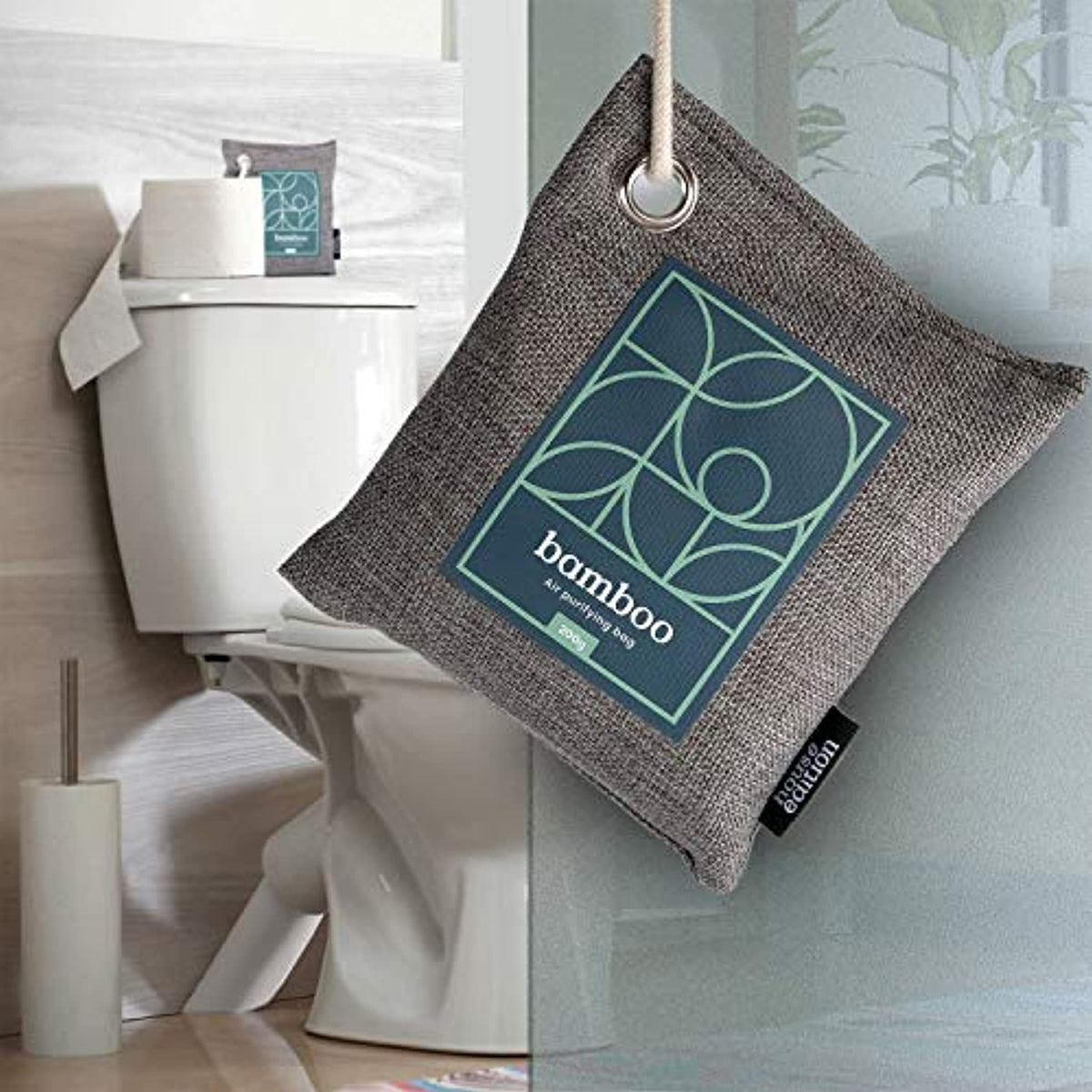 Bamboo Charcoal Air Purifying Bag, Naturally Freshen Air with Powerful ...