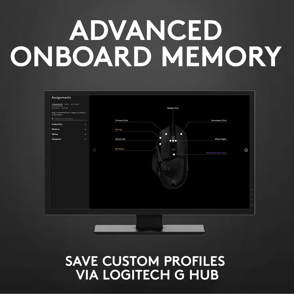 High Performance Wired Gaming Mouse, HERO 25K Sensor, 25,600 DPI, RGB ...