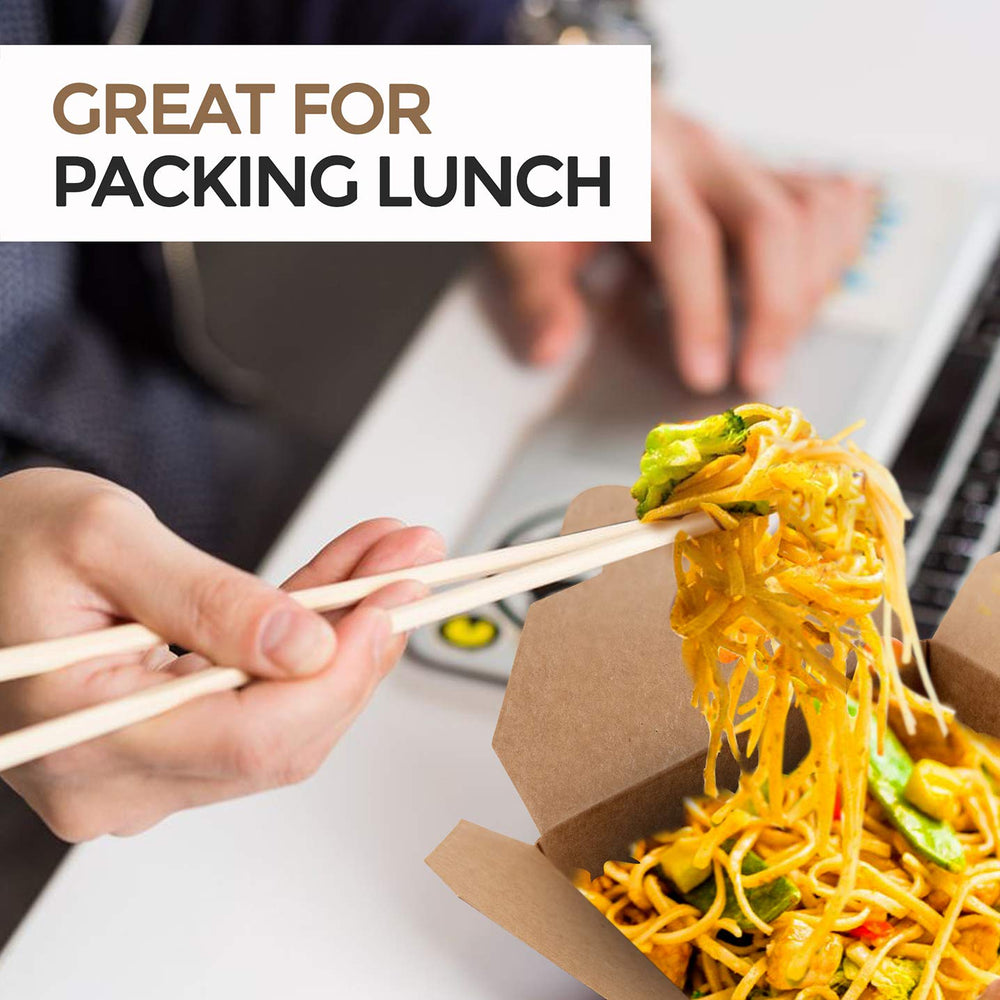 Take Out Food Containers Microwaveable Kraft Brown Take Out Boxes – Eco ...