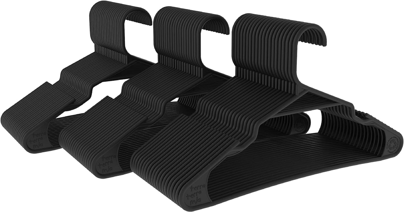 Eco-Friendly Slim Clothing Hangers for Light-Weight Clothes Made from ...