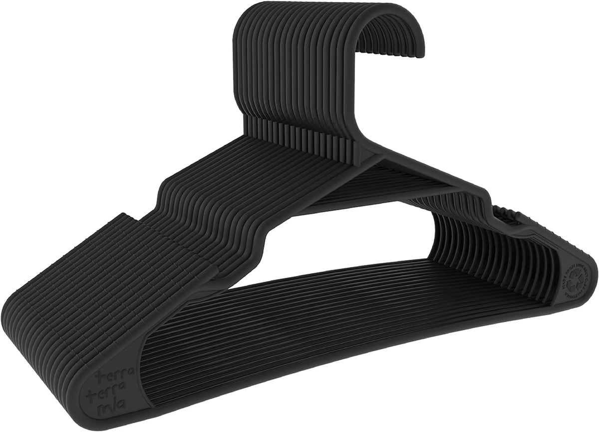 Eco-Friendly Slim Clothing Hangers for Light-Weight Clothes Made from ...