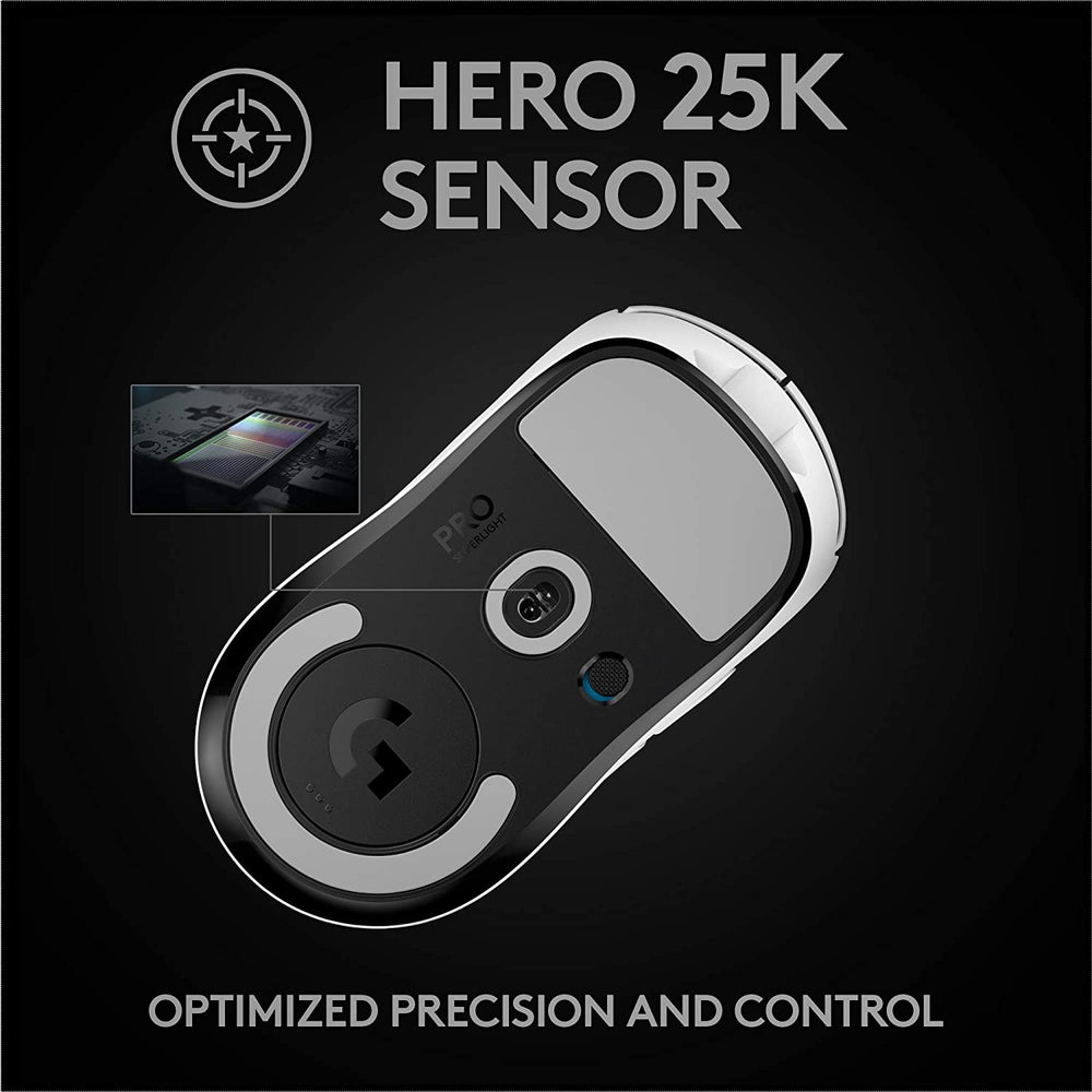 Superlight Wireless Gaming Mouse, Ultra-Lightweight, Hero 25K Sensor ...