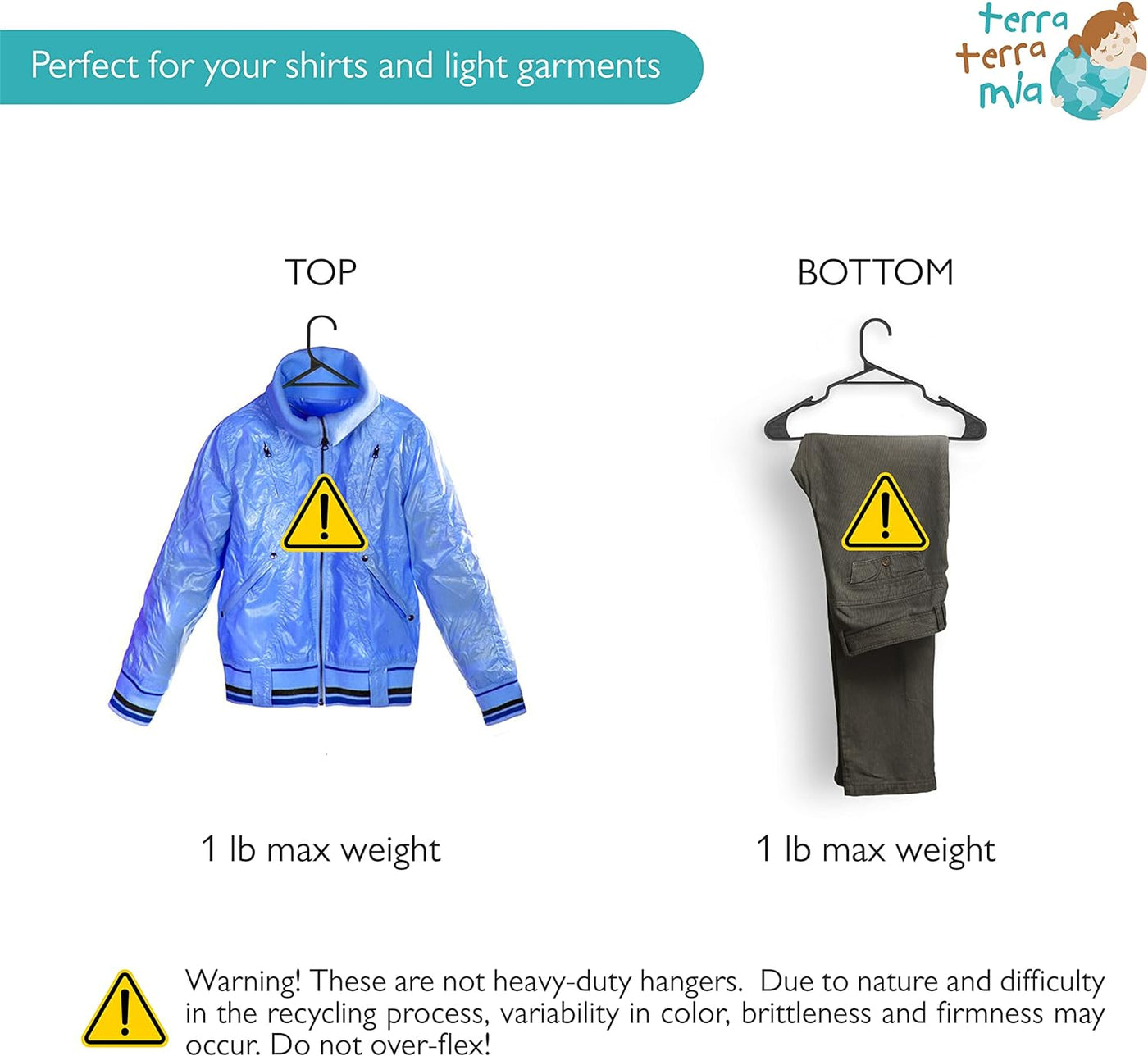 Eco-Friendly Slim Clothing Hangers for Light-Weight Clothes Made from ...