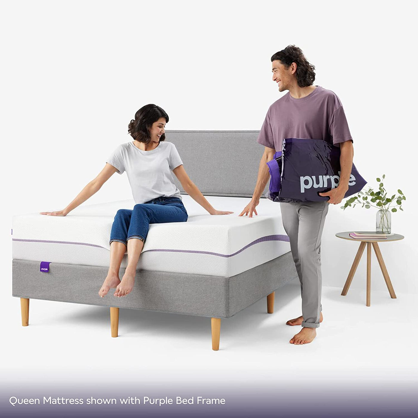 Purple Mattress, GelFlex Grid, Better Than Memory Foam, Temperature Ne ...