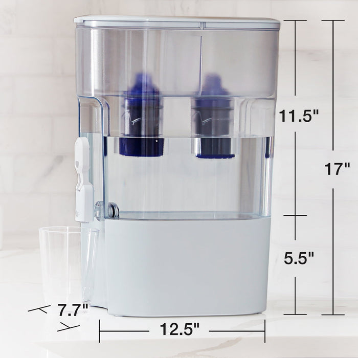 Extra Large Water Dispenser Filtration System with 2 Filters – Eco ...