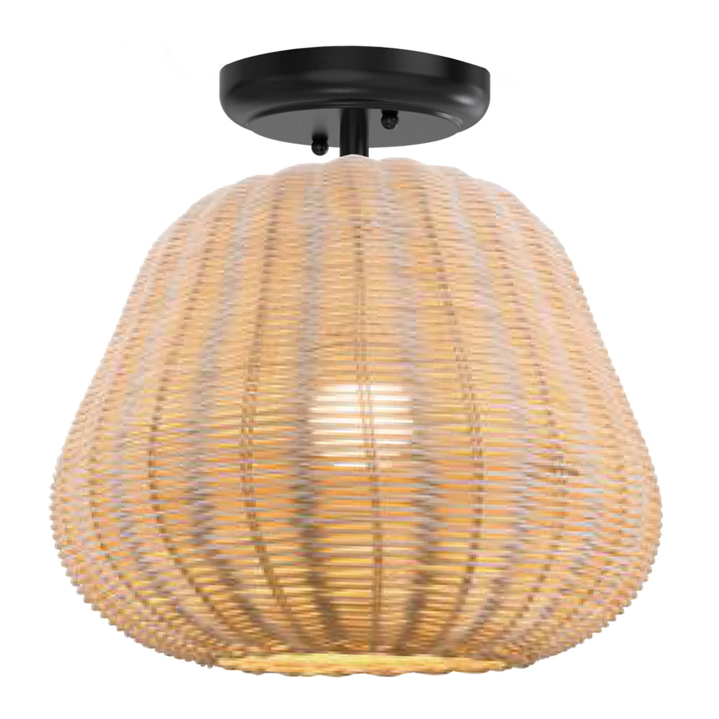 Nature Woven Pendant Light, Includes 1 Pcs LED Light Bulb – Eco Trade ...